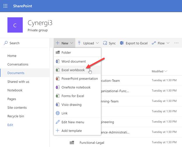 SharePoint Instructions – HELGESEN